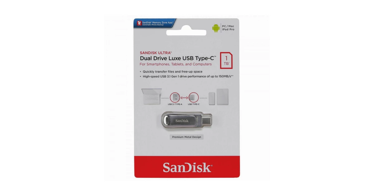 1 TB pendrive - USB Pendrive