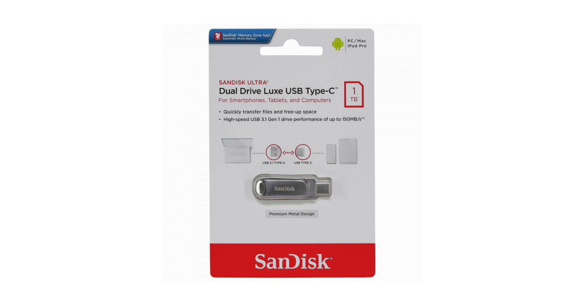1 TB pendrive - USB Pendrive